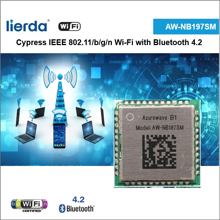 Cypress SDIO bgn WIFi Combo Baseband module | On-Demand Enterprise Solution Singapore