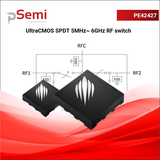 PE42427 SPDT RF switch | On-Demand Enterprise Solution Singapore