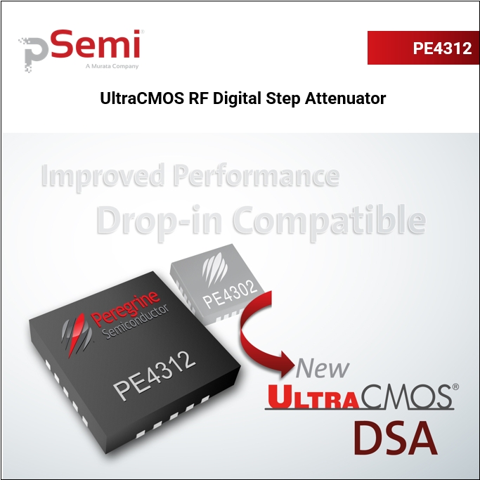 PE4312 Digital Step Attenuator | On-Demand Enterprise Solution Singapore
