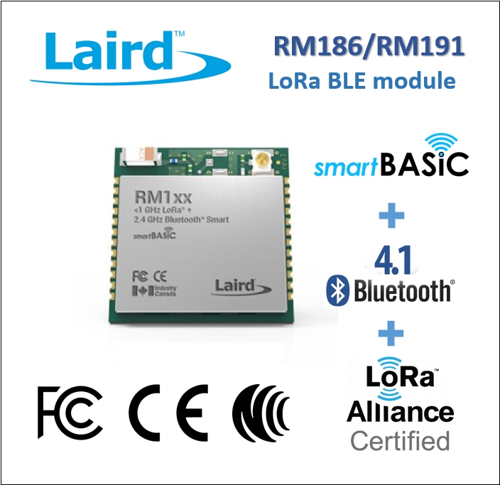 RM1xx-SM Intelligent LoRa/BLE Module | On-Demand Enterprise Solution ...