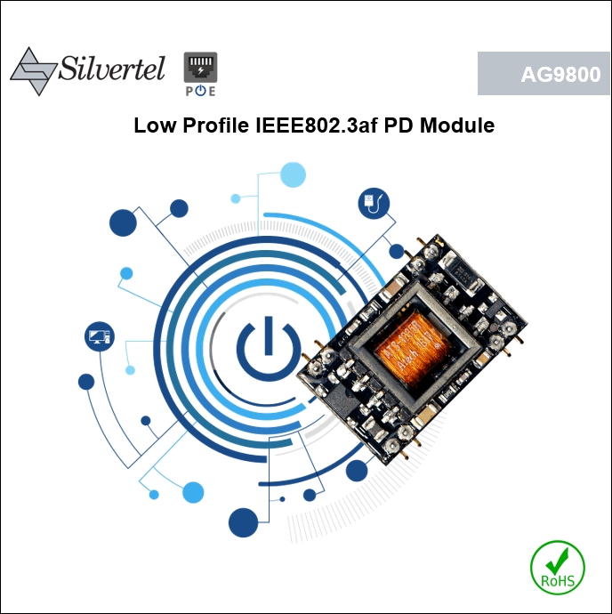 Ag9800 PD Module, Isolated DC-DC converter, IEEE802.3af compliant | On ...