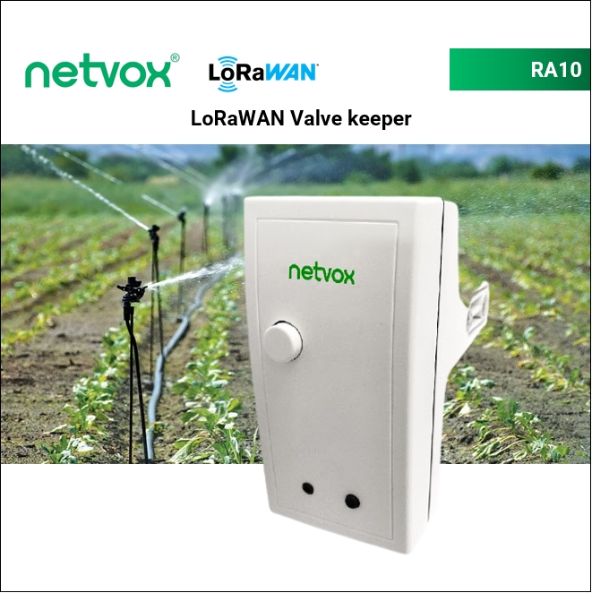 RA10 Wireless LoRa Valve Keeper | On-Demand Enterprise Solution Singapore