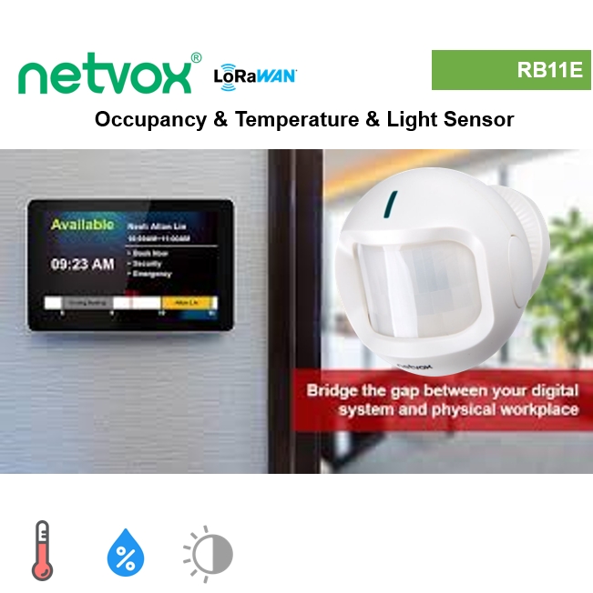 RB11E Wireless Occupancy/Light/Temperature Sensor | On-Demand ...