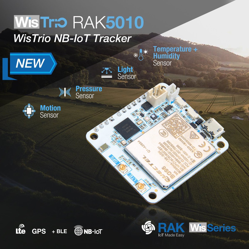 WisTrio NB-IoT Tracker Pro | On-Demand Enterprise Solution Singapore
