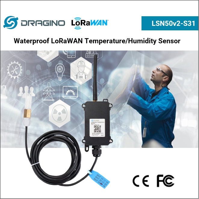 LoRaWAN Temperature & Humidity Sensor | On-Demand Enterprise Solution ...