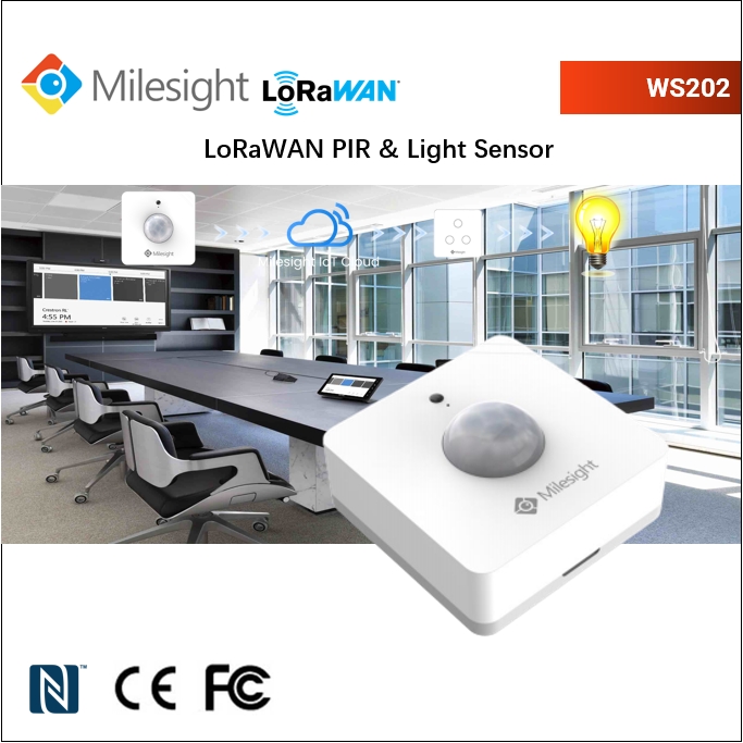 WS202 PIR & Light Sensor | On-Demand Enterprise Solution Singapore