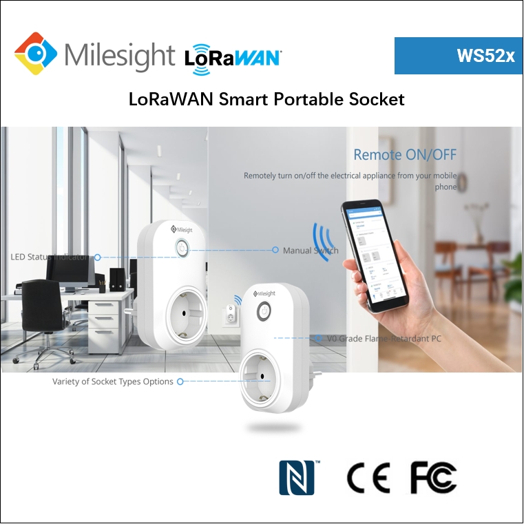 WS52x LoRaWAN Smart Portable Socket | On-Demand Enterprise Solution ...